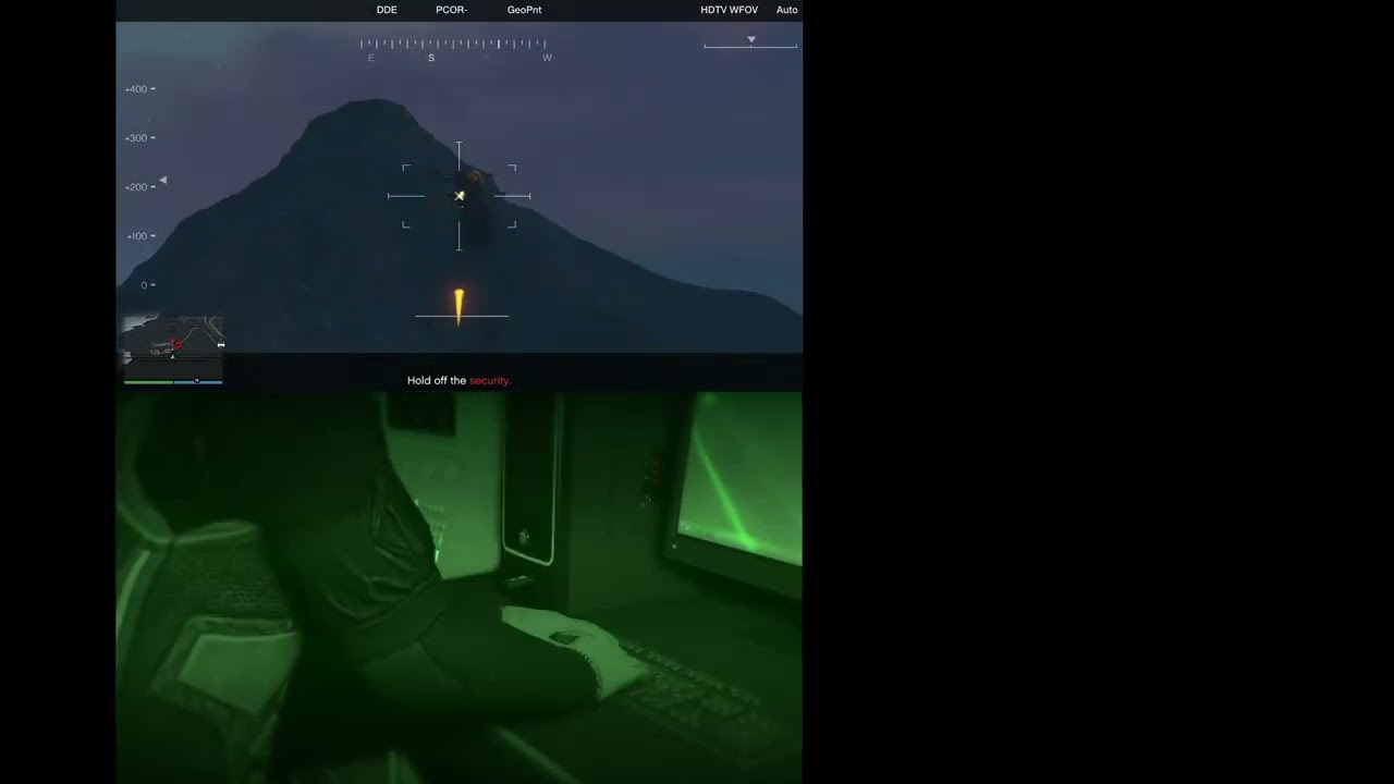 GTA 5 ONLINE The Humane Labs Raid. Helicopter crew and ground grew point of views.