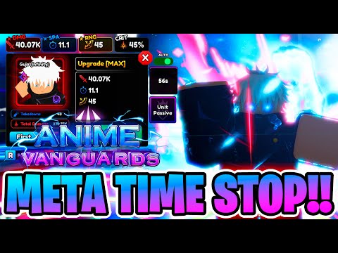 🟣 SECRET GOJO INFINITY SHOWCASE 🌌 ANIME VANGUARDS 🌌 #roblox