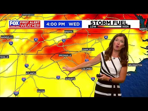 First Alert Weather Day: Heat and storms threaten Wednesday