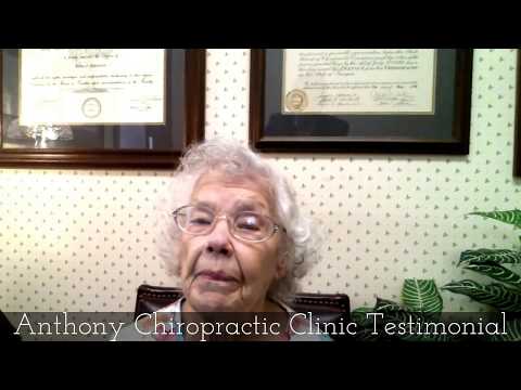 Anthony Chiropractic Clinic Lillian Hammond Teatimony