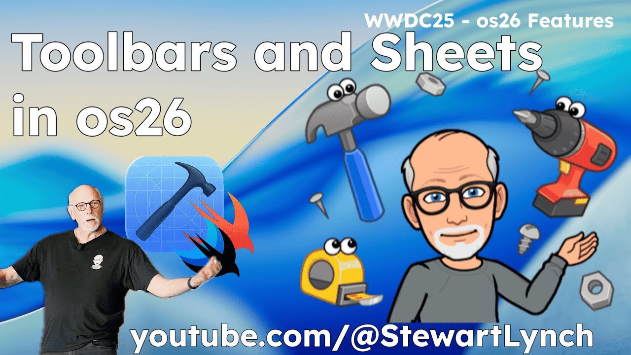 Mastering iOS 26 Toolbars & Modal Sheets in SwiftUI – New Glass Buttons, Transitions & More