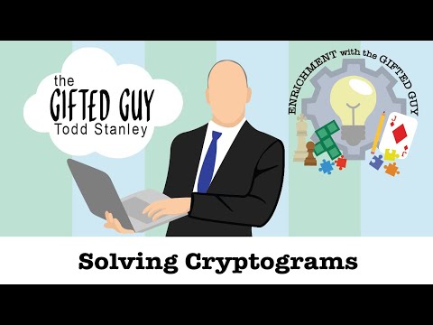 Enrichment with the Gifted Guy - Cryptograms