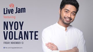 [WATCH] Rappler Live Jam: Nyoy Volante