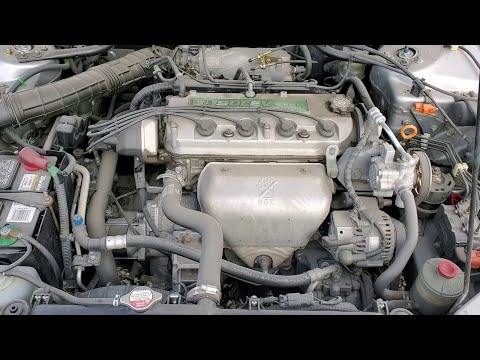 1998 To 2002 Honda Accord A/C Low Pressure Valve Port Location Use To Recharge Refrigerant - HVAC