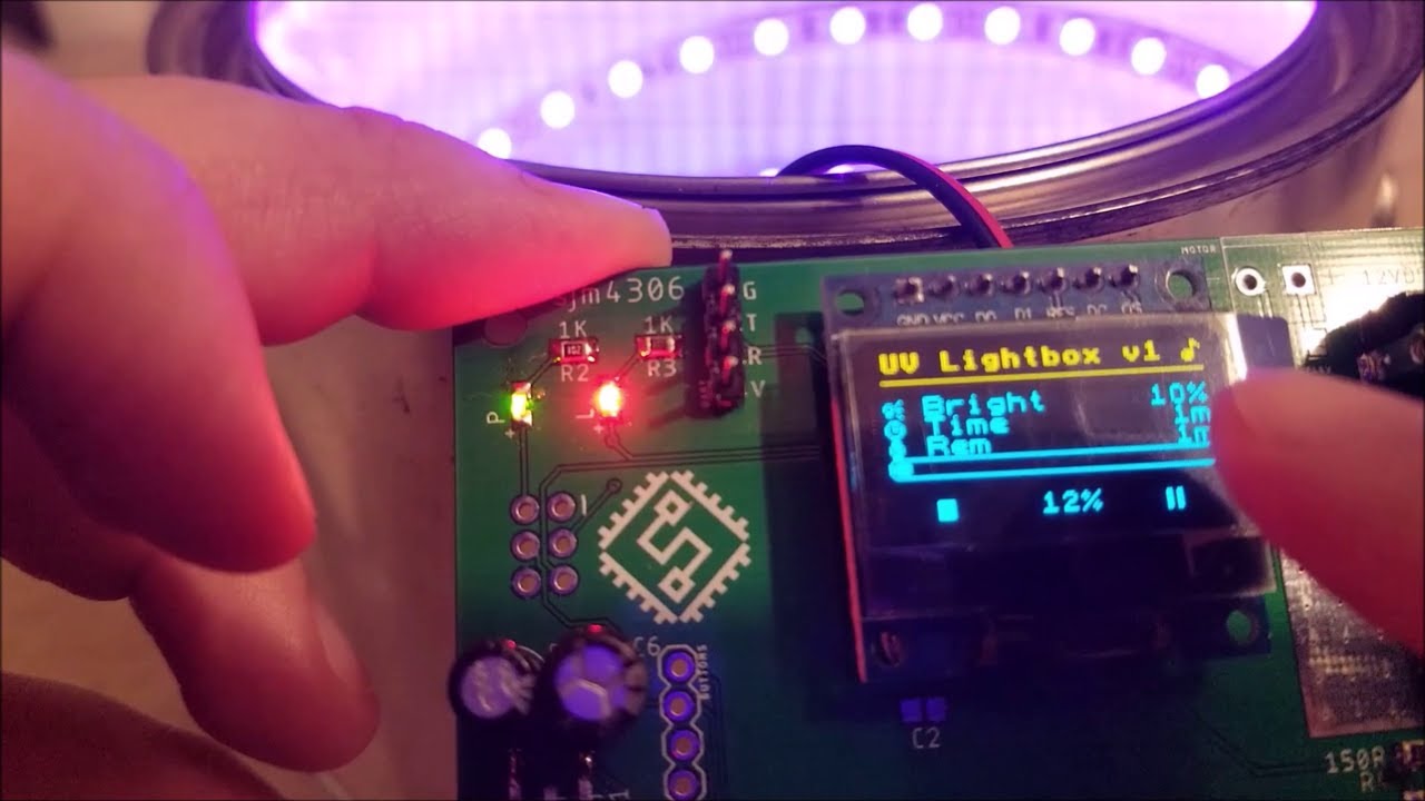 DIY UV Lightbox Controller For Curing SLA 3D Printed Parts!