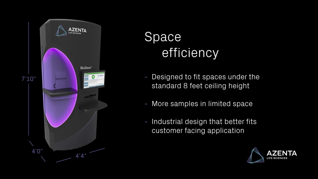 BioStore™ Cryogenic Storage: A Cryogenic Automated Sample Storage System with a Smaller Footprint