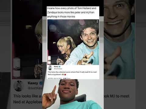 Insane how every photo of Tom Holland and Zendeya looks more like Peter and MJ #spiderman #maryjane