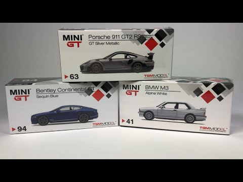 3 New MINI GT Toolings! (BMW, Porsche, and Bentley)