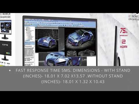 Sceptre 20" 1600x900 75Hz Ultra Thin LED Monitor - unboxing spectre monitor 20 inch 75hz 1600x900