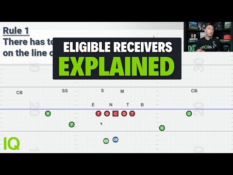 Eligible Receivers In Football EXPLAINED