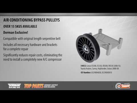 Highlighted Part: Air Conditioning Bypass Pulley for Select Lexus & Toyota Models