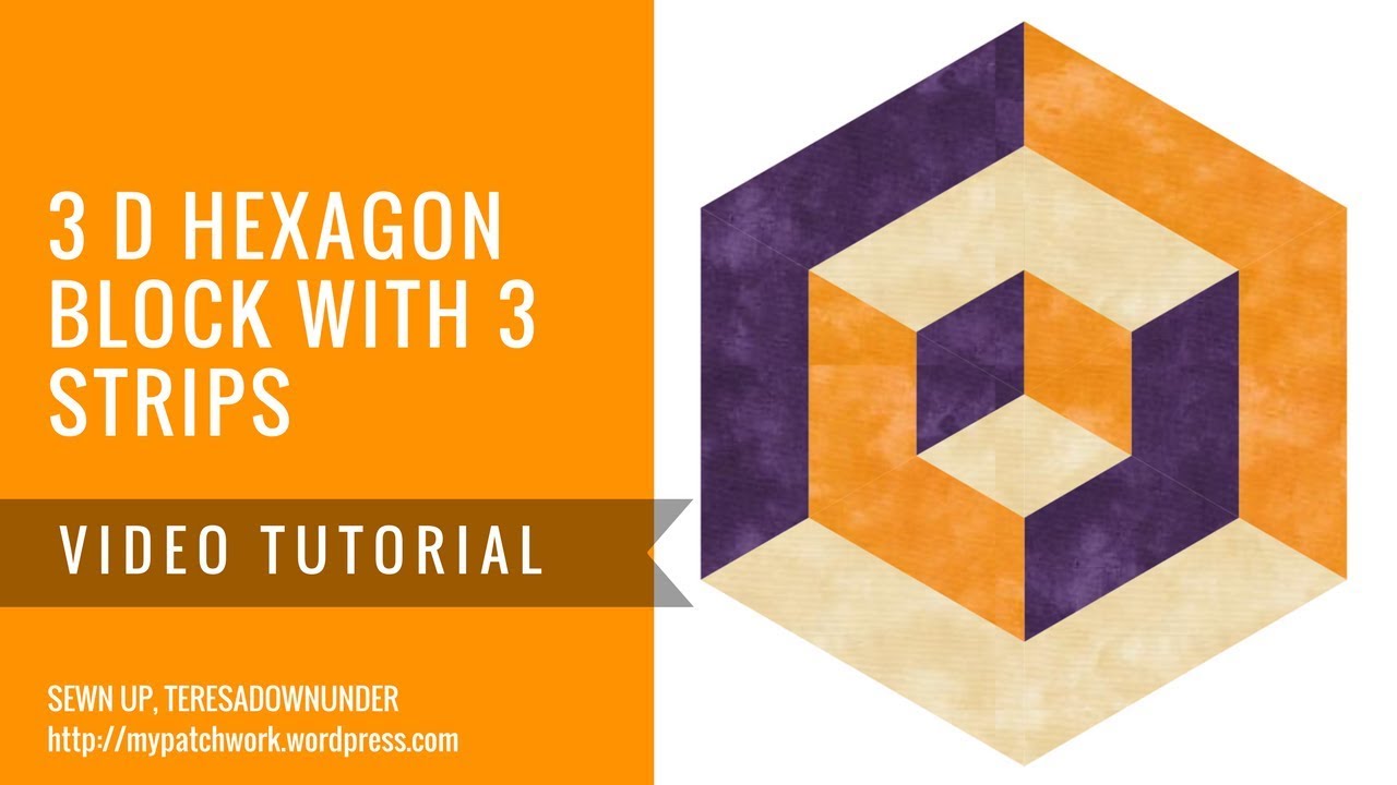 Video tutorial: 3D hexagons with 3 prints