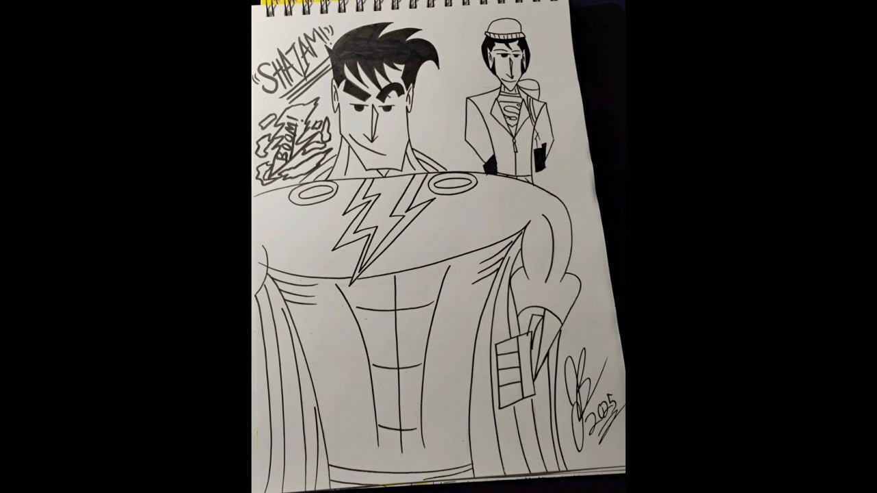 SHAZAM! #DC #Shazam #Art #Sketch