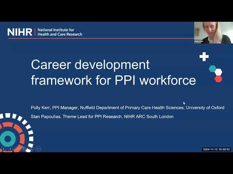 Recognising and defining roles in the PPI workforce: a career competencies framework