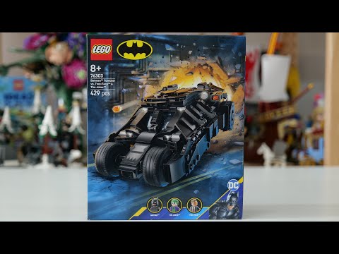 LEGO The Dark Knight 76303 Batman™ Tumbler vs Two Face™ & The Joker™ - LEGO Speed Build Review