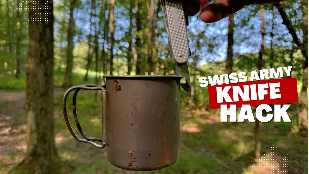 Camping Tricks with a Pocket Knife! Bushcraft Tips