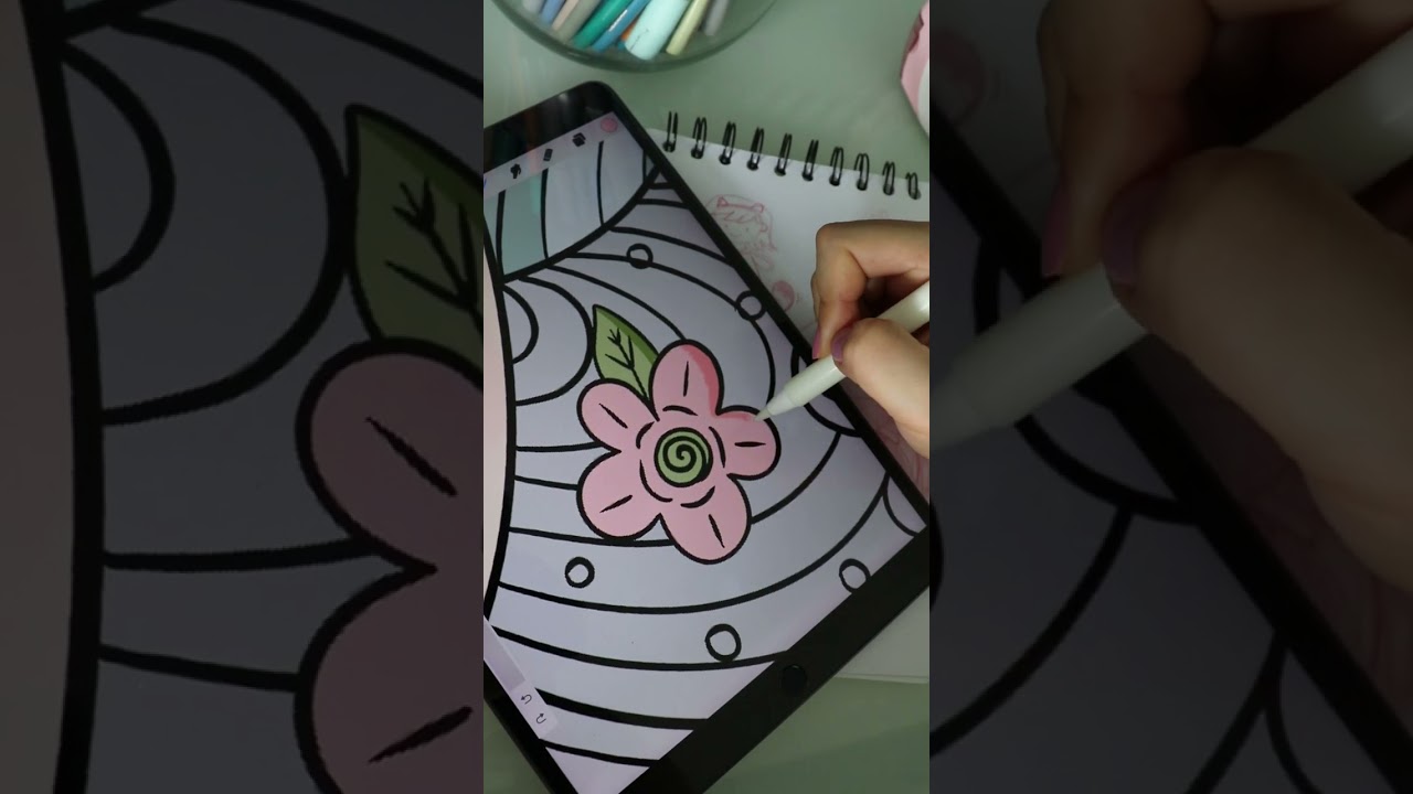 DIGITAL COLORING BOOKS IN PROCREATE #Procreate #Digitalart #Digitalcoloring