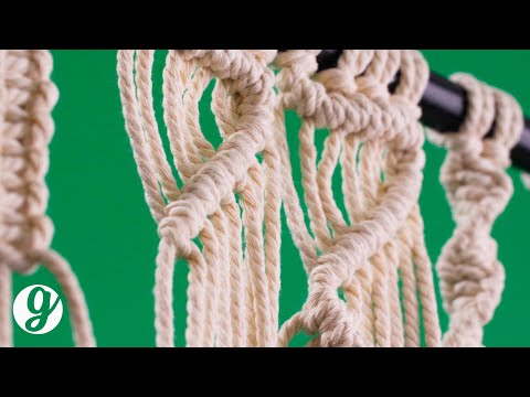 6 Basic Macrame Knots Beginners Need To Know | GRATEFUL