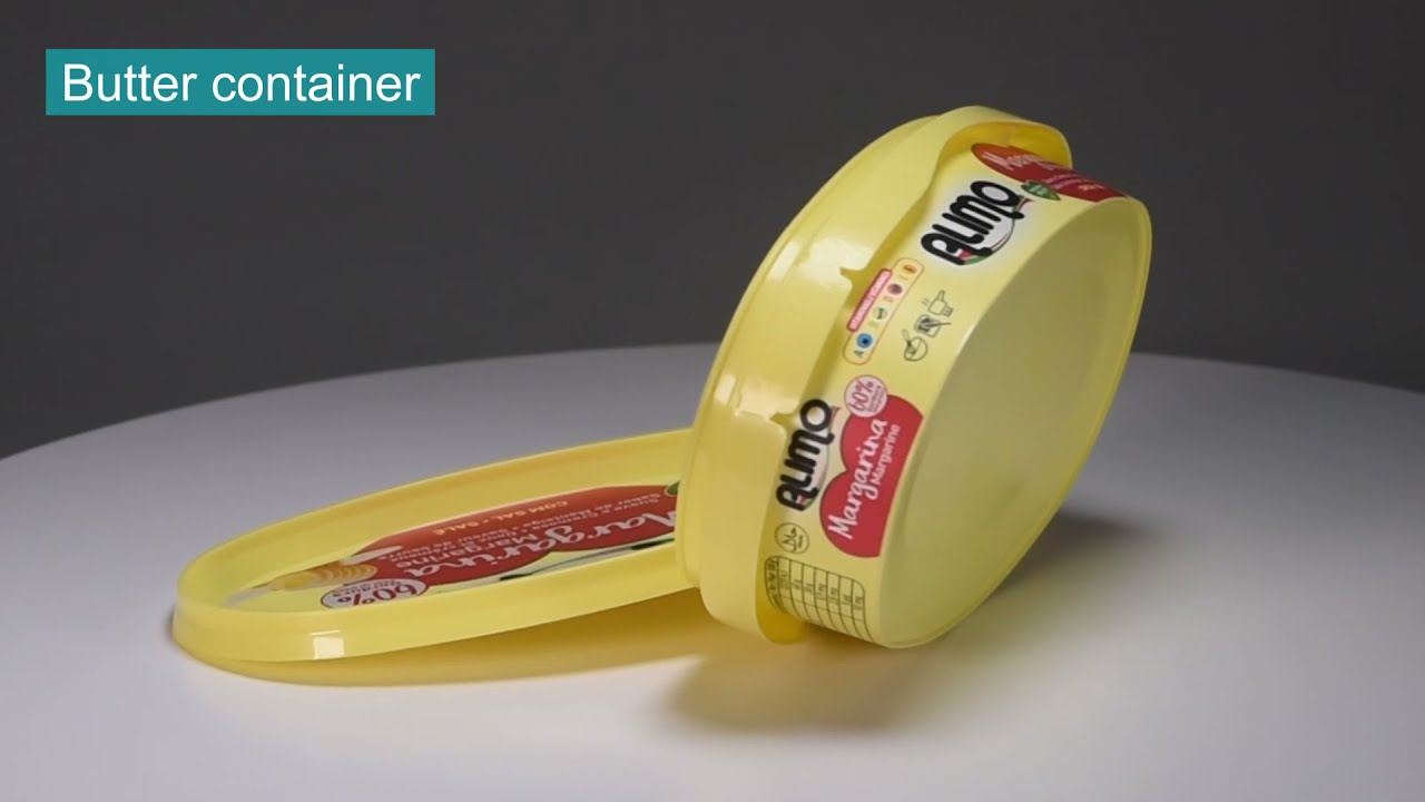 oval margarine containers
