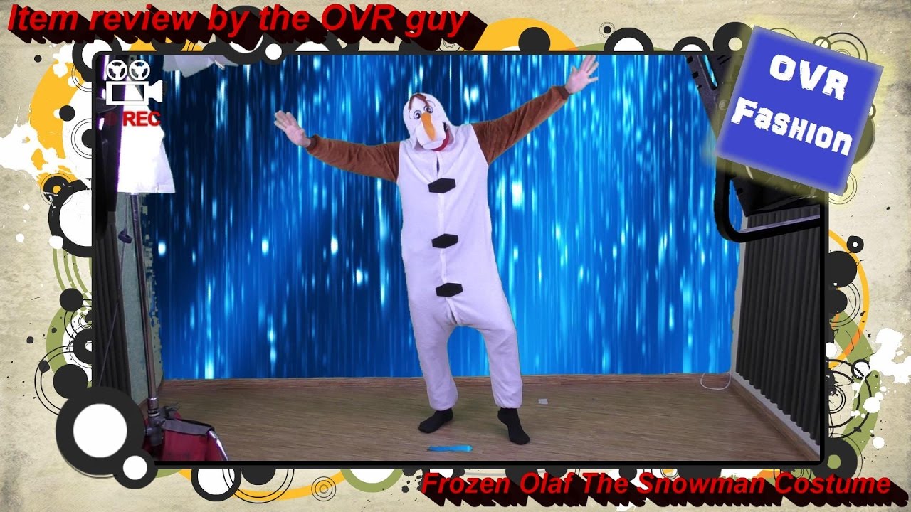 Frozen Olaf The Snowman Costume Review
