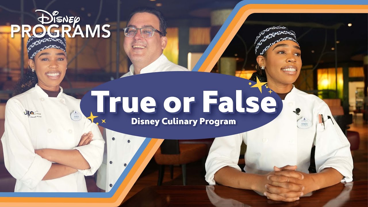 True or False with Disney Culinary Participant