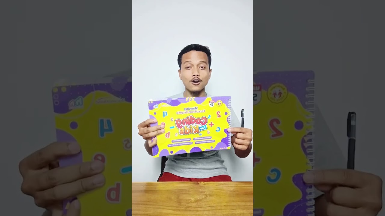 Stimulus kecerdasan berpikir anak coding for kids #codinganak #codingforkids #bukuanak #coding