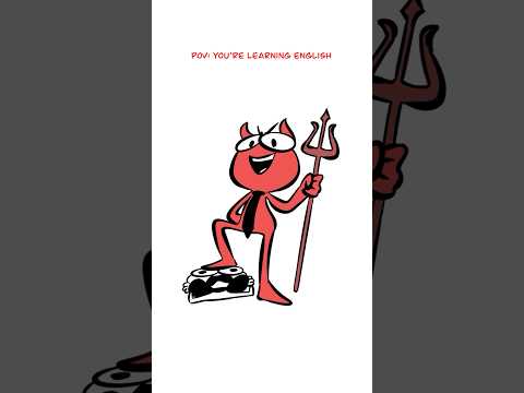 Learning English Backwards π (Animation Meme) #shorts