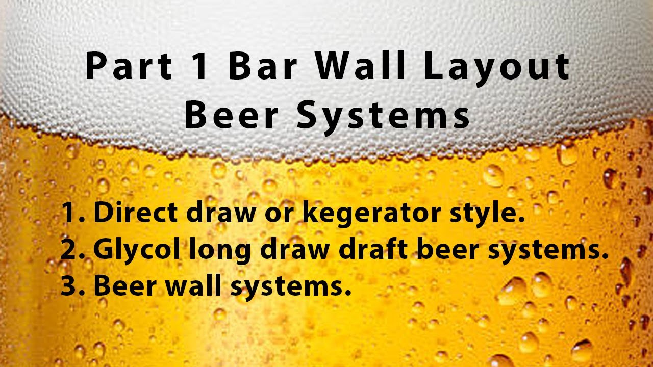 Designing a Commercial Bar, Part 1