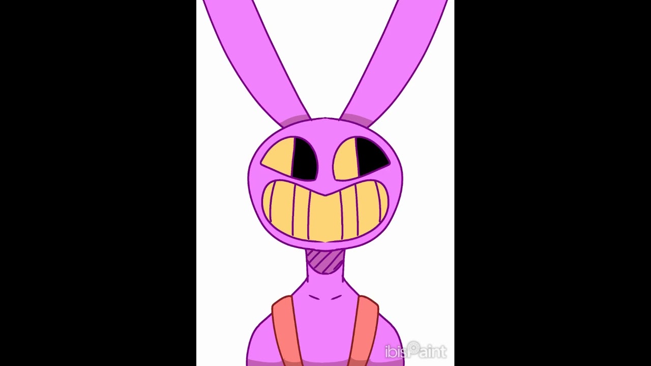 Jax doodle             #theamazingdigitalcircus #ibispaintx #fanart #jax #doodle #digitalcircus #art