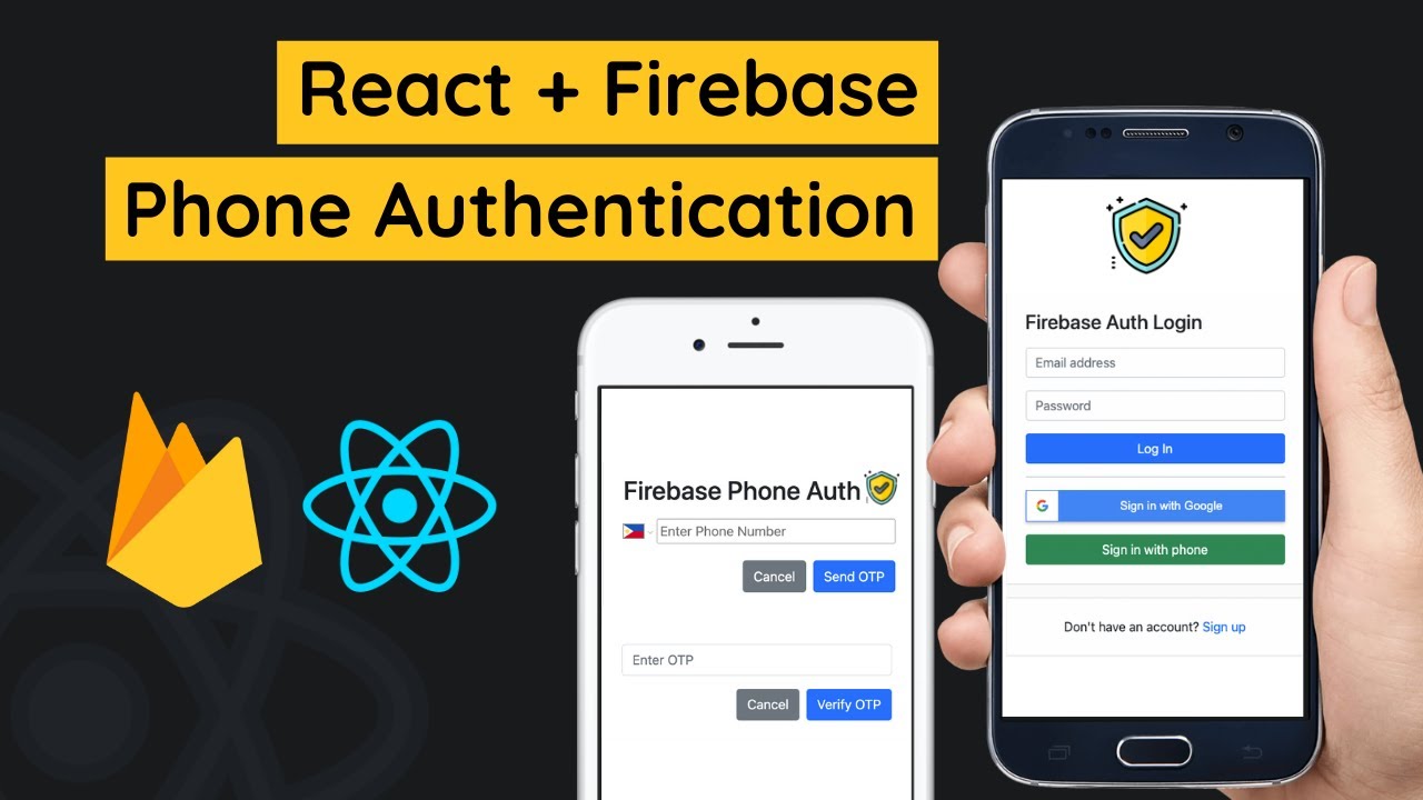 React Firebase Phone Auth Tutorial | Send OTP & Verify Users | React For Beginners