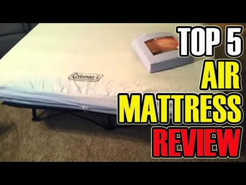 ✅ 2020 Review Coleman Airbed Cot with Side Table | Top 5 Best Air Mattresses