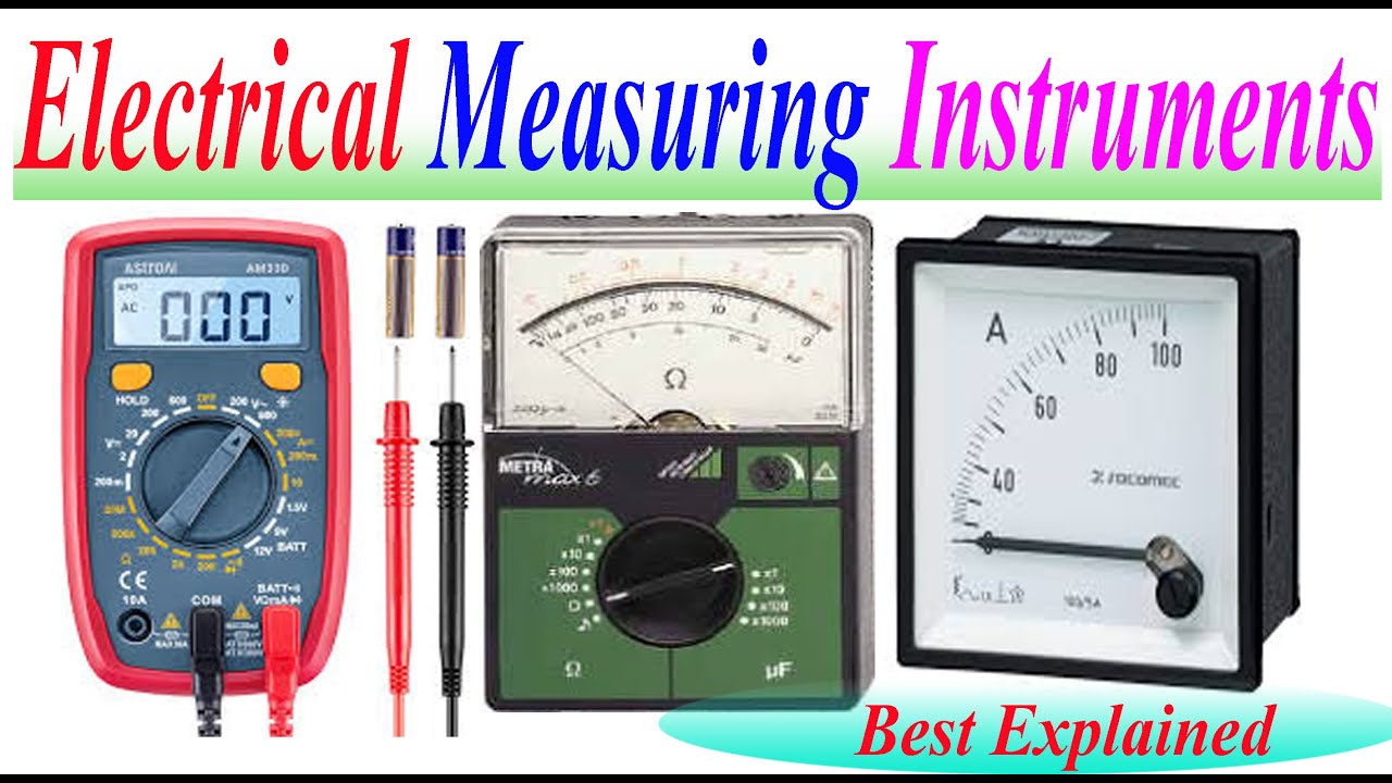 Electrical Measuring Instruments #electrical