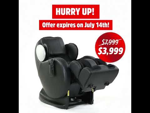 Full body massage chair sale for limited time limited stock!