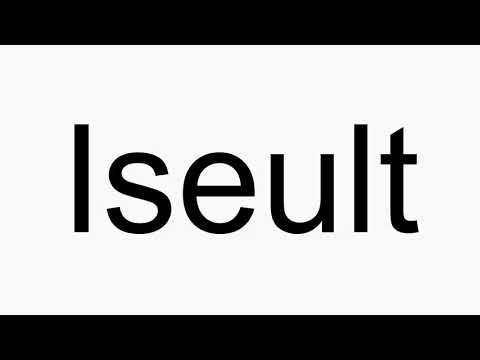 How to pronounce Iseult