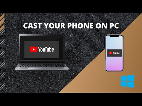 How to Cast Phone screen on PC | Android/IOS | Desktop of Rahman
