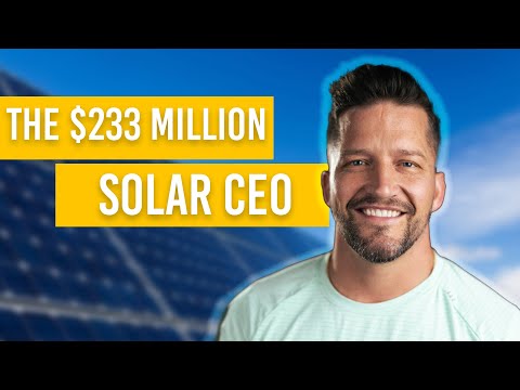The CEO Behind a 233 MILLION SOLAR COMPANY (and How He Exited) ft. Chris Lee.