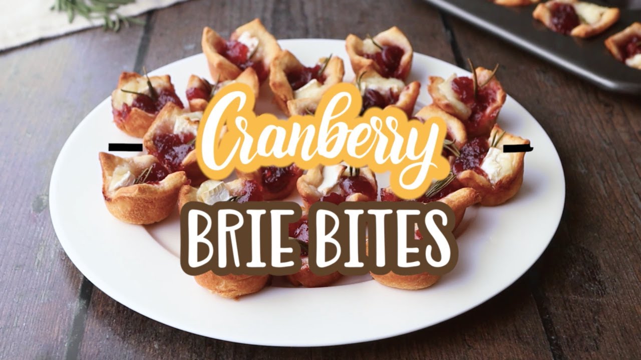 How to make: Cranberry Brie Bites