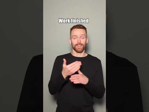 How to sign Exit and Leave Quickly in BSL