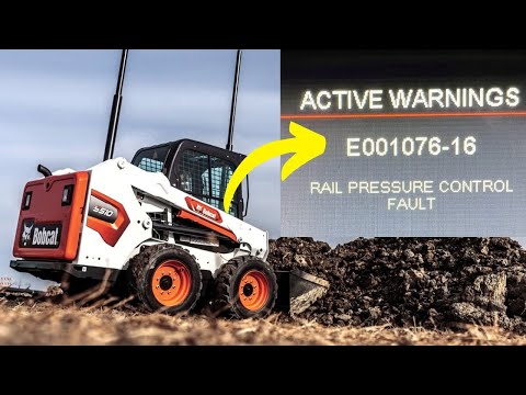 Bobcat Code e001076-16: Fuel Pressure Anomalies