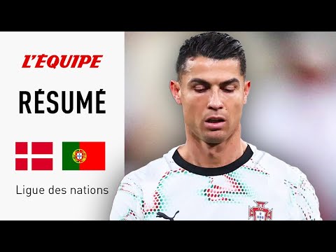Ligue des Nations résumés vidéo des quarts de Finale aller : Italie / Allemagne, Danemark