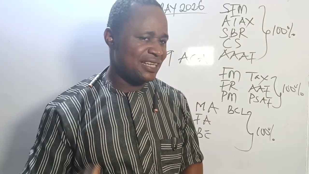 REGISTRATION FOR ICAN MAY 2026 DIET ONLINE LECTURES IS ONGOING. BLAST ICAN EXAMS WITH EASE. 