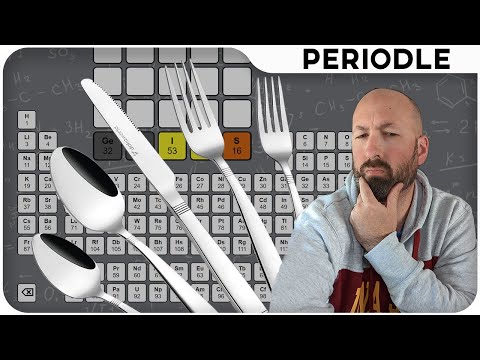 What silverware do you use at a periodic table?