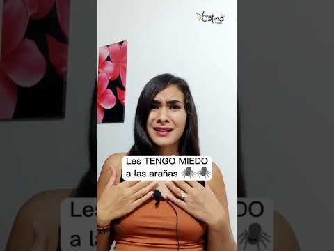 Learn how to say I'M AFRAID OF SPIDERS in Spanish #learnspanish #spanish #learning #spanishlessons