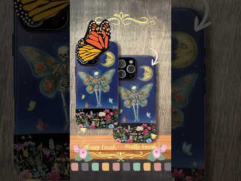 🪄 Add an instant magic protection spell to your phone with our Celestial Skeleton Fairy case!