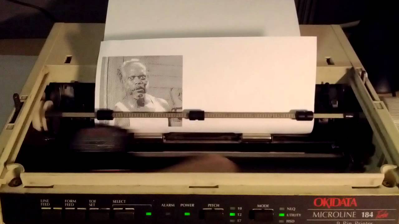 Dot Matrix Printer Hack