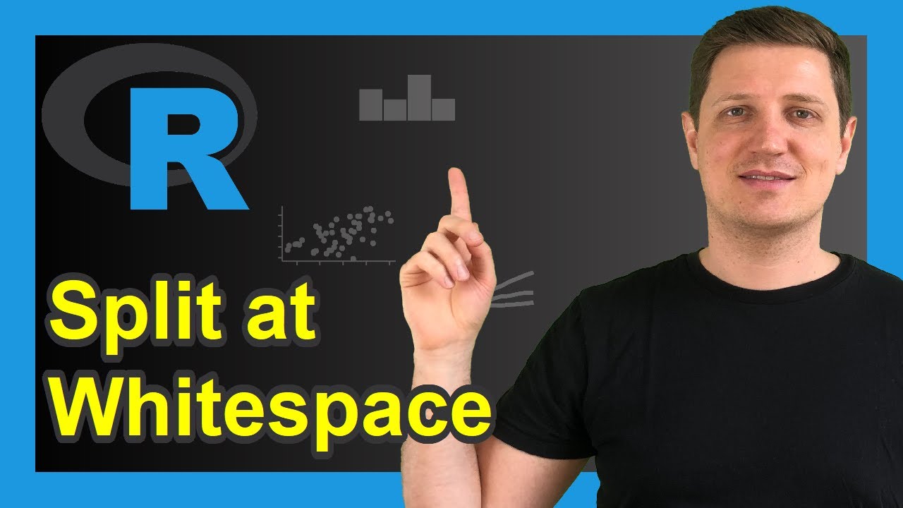 Split Character String at Whitespace in R (2 Examples) | One & Multiple Spaces | strsplit() & scan()