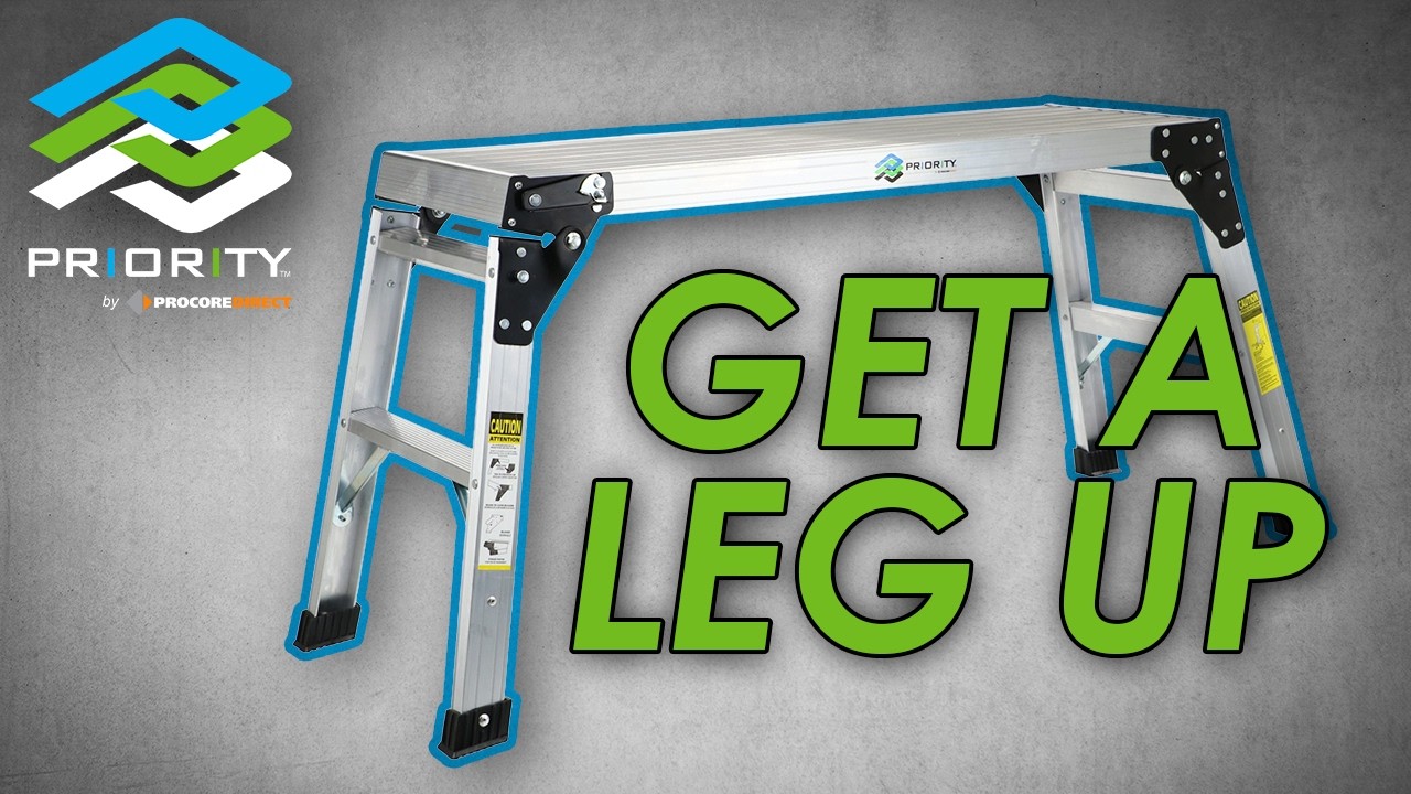 Priority Aluminum Work Platform - Feature Product