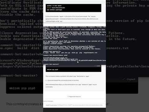 pip3 to pip Windows