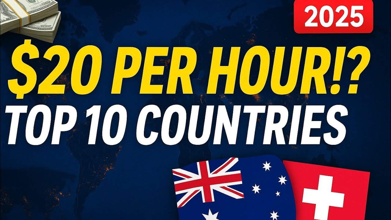 Top 10 Countries With the Highest Minimum Wage in 2025