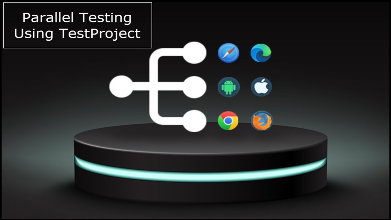 ✔ Parallel Testing Using TestProject